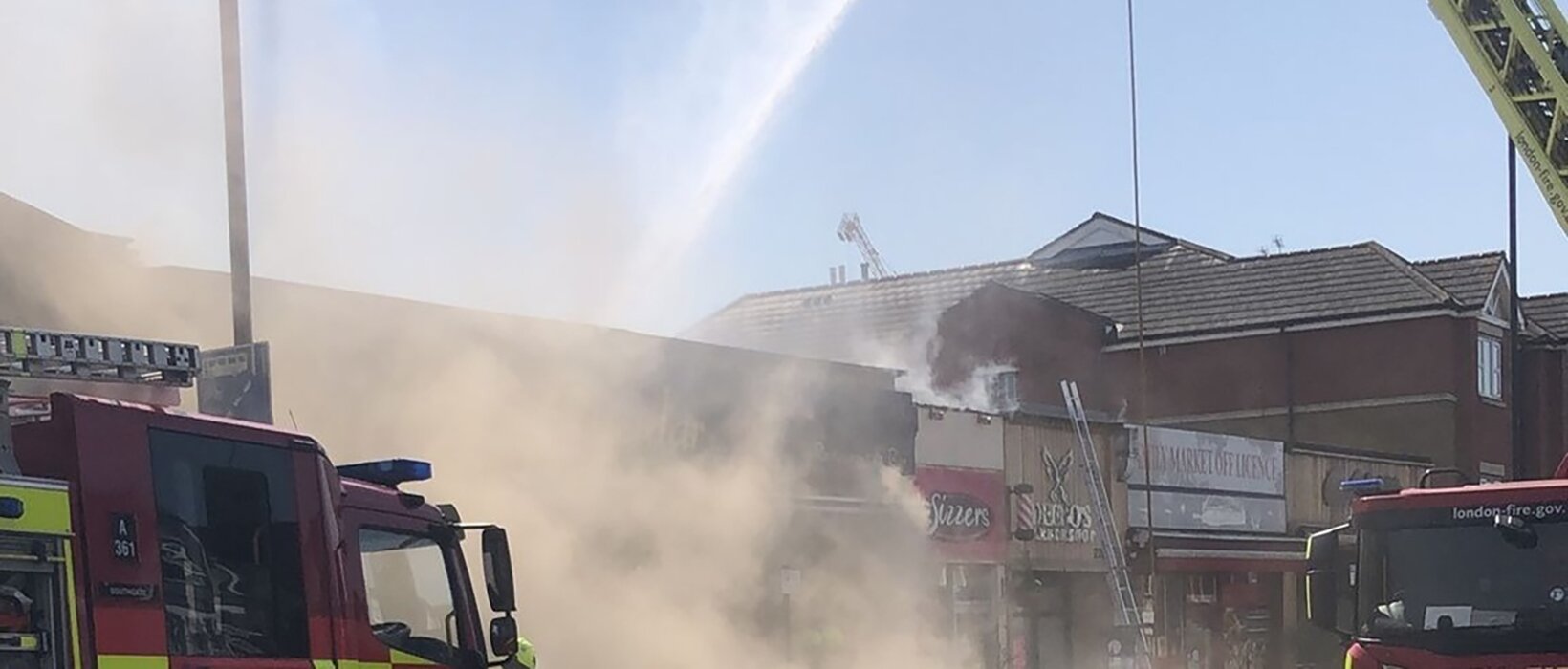 Southgate restaurant destroyed in fire on UK's hottest day - News