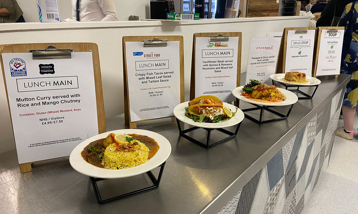 These NHS hospitals are setting new food standards - InDepth