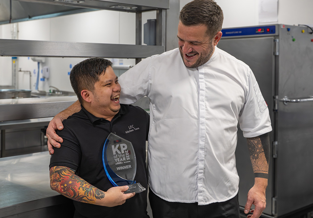 Liverpool FC’s Ram Meadows wins Kitchen Porter of the Year 2025 - News