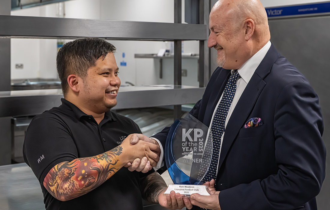 Liverpool FC’s Ram Meadows wins Kitchen Porter of the Year 2025 - News