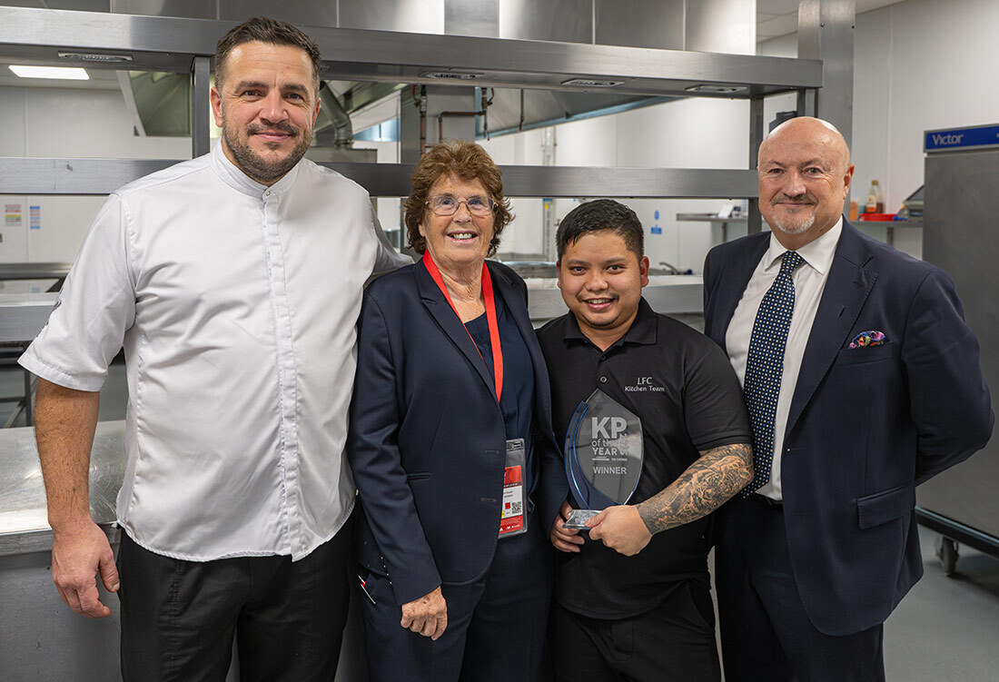 Liverpool FC’s Ram Meadows wins Kitchen Porter of the Year 2025 - News