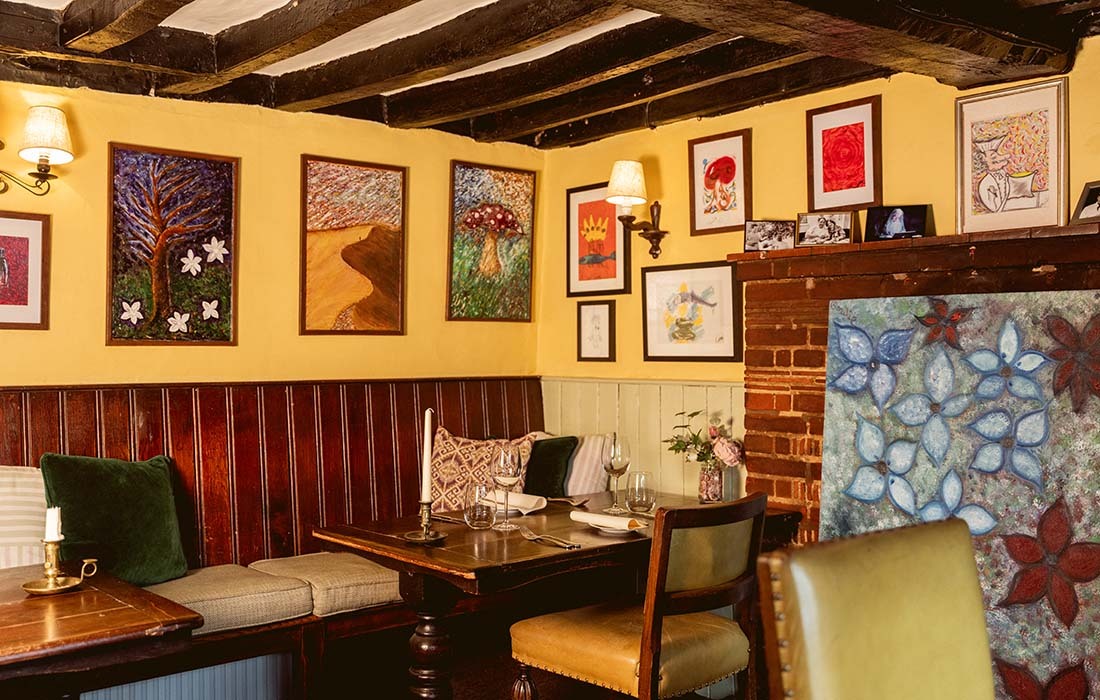 Inside Simon Bonwick’s Crown at Bray: Where French cooking, fine art ...