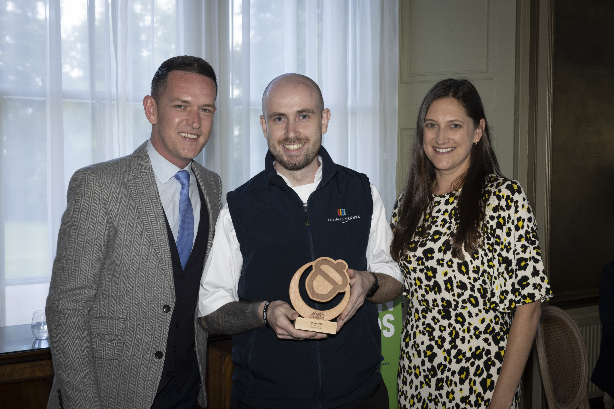 Robbie Owen Acorn Winner - Acorn Awards 2026 Gallery - The Caterer
